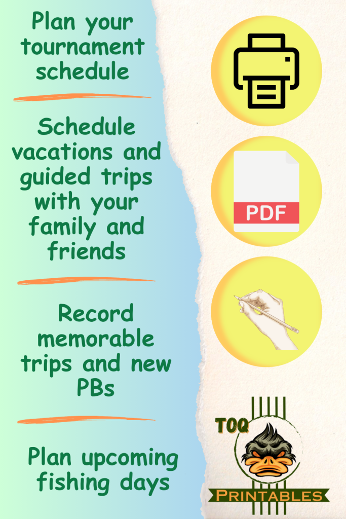 The Fishing Calendar For All 7 Weekdays – The Outdoors Quest